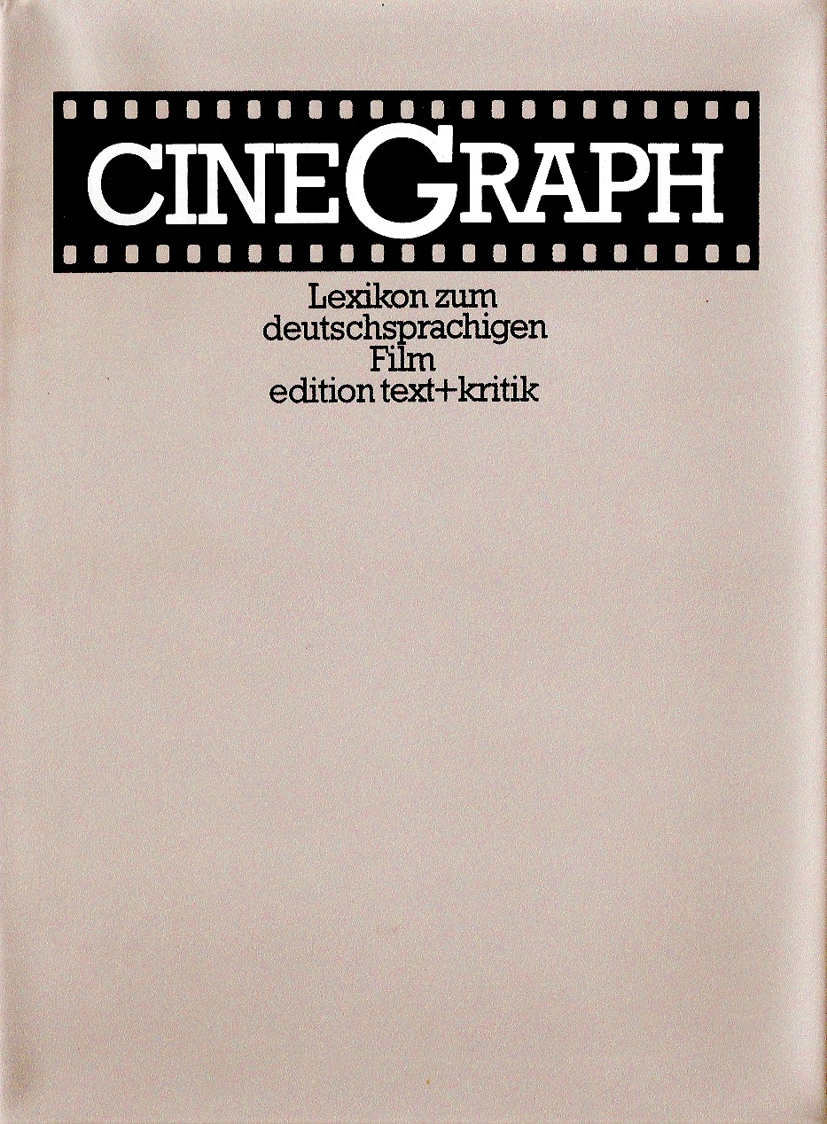 CineGraph | Hans Helmut Prinzler